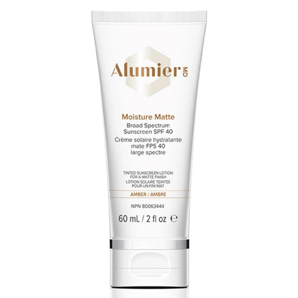 Alumier MD Moisture Matte Broad Spectrum Sunscreen SPF40 Amber – The ...