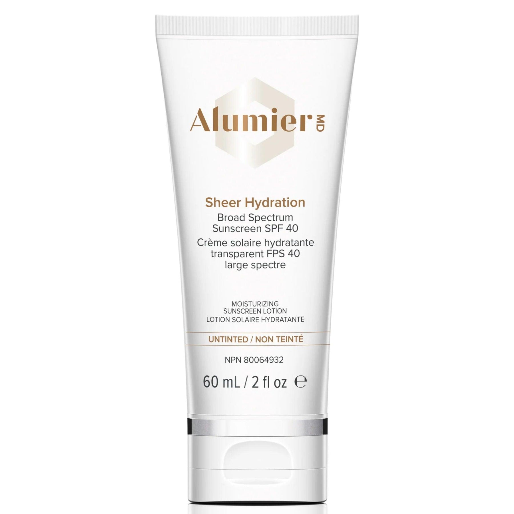 Alumier MD Sheer Hydration Broad Spectrum Sunscreen – The Yvette Clinic